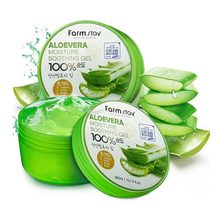 Gel nha đam 100% - Aloevera Moisture Soothing Gel 100% | Lazada.vn