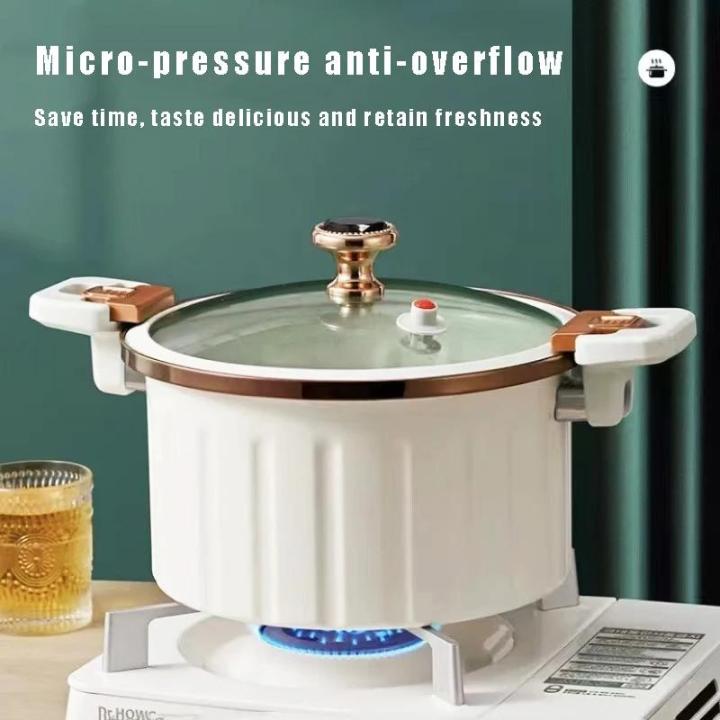 Stovetop Cooking Pot 10L Micro Cooker Pressure Heat Resistant Handmade ...