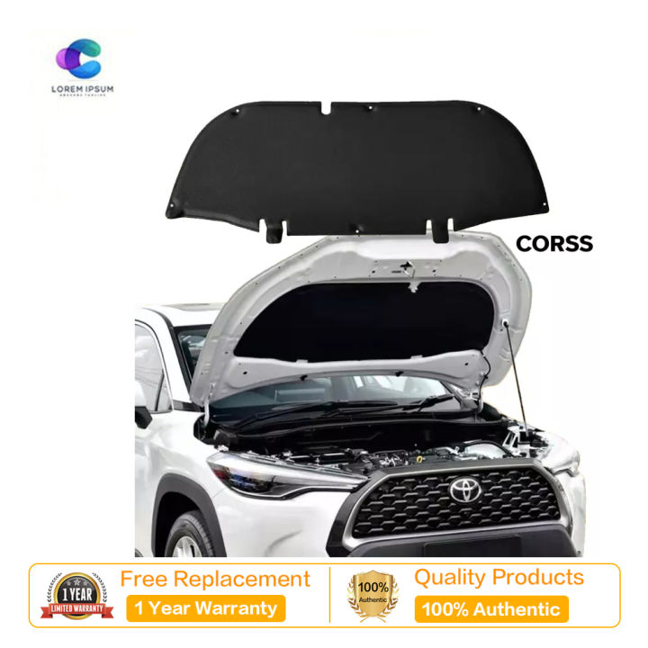 Car hood heat insulation cover for Toyota Corolla Cross SUV 2020 2021 ...