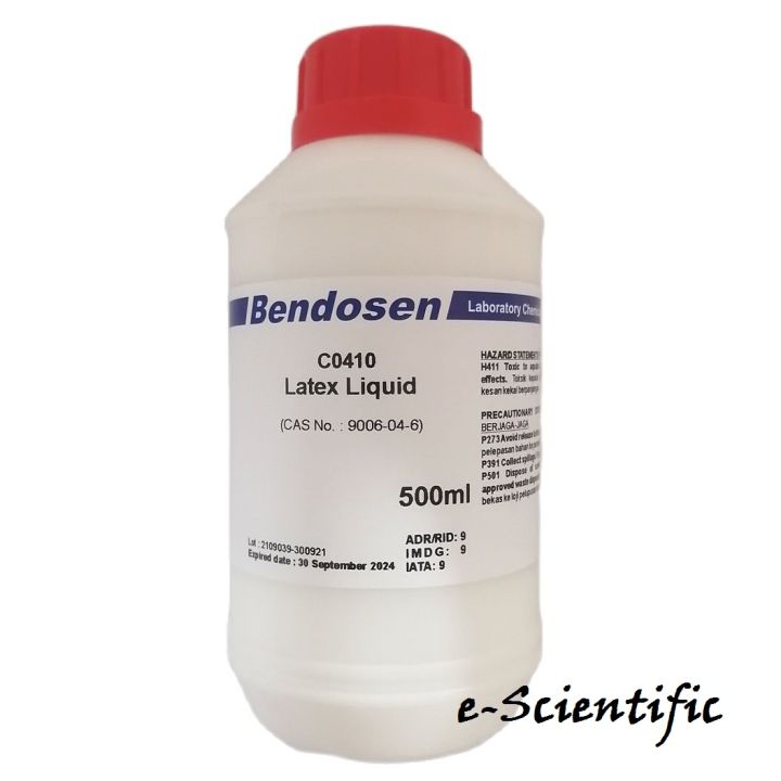 Latex Liquid 500ml, BENDOSEN [CAS No. 9006-04-6] | Lazada