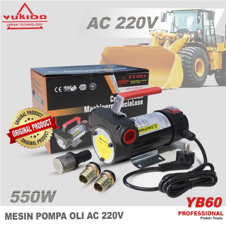 Pompa Oli & Solar Modern Listrik FY 608 220V 550Watt ST88 | Lazada ...