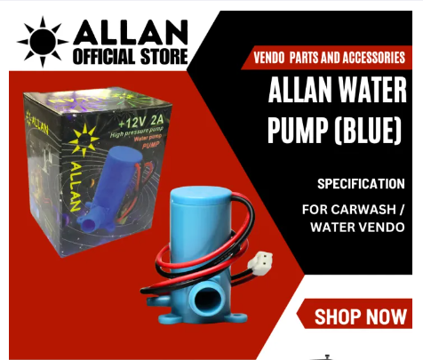 Allan Water Pump New Style for Tubig Machine Vendo Machine /Automatic ...