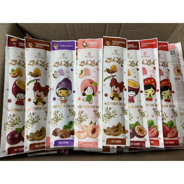 [HCM] 1Kg Thạch Zai Zai Mẫu Mới Mix Đủ Vị - Hàng Chuẩn Công Ty - Date ...