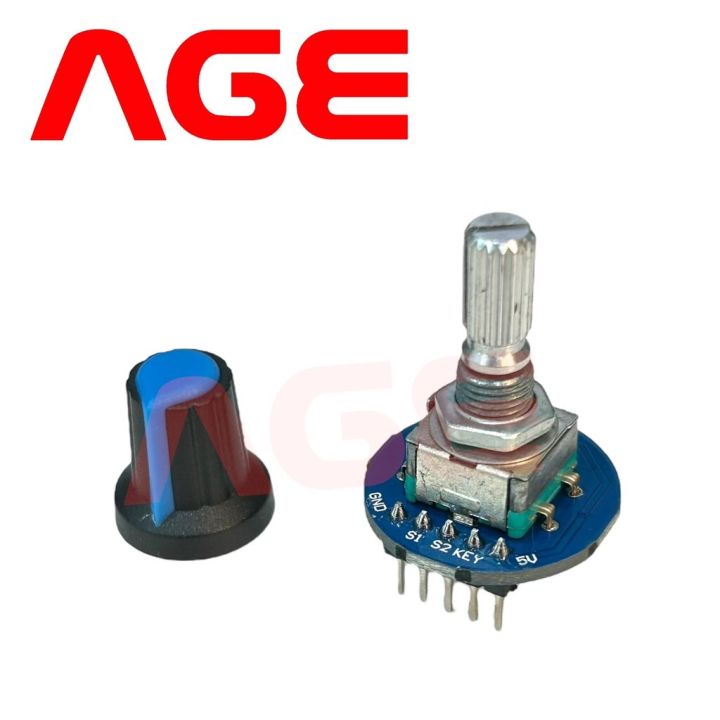 โมดูล Digital rotary encoder module หมุนได้ต่อเนื่อง 360 องศา | Lazada ...