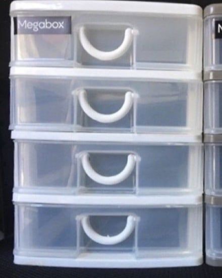 MEGABOX White Small Desk Drawer (4 layers / 5 layers) * SOLD ...