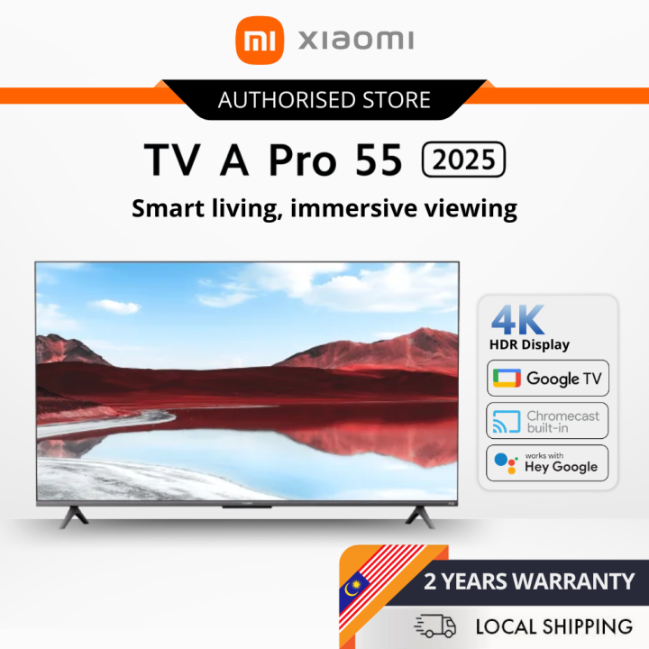 Xiaomi TV A Pro 55'' 2025 | Lazada