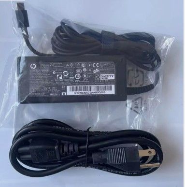 Original Type C HP laptop charger 65watts | Lazada PH