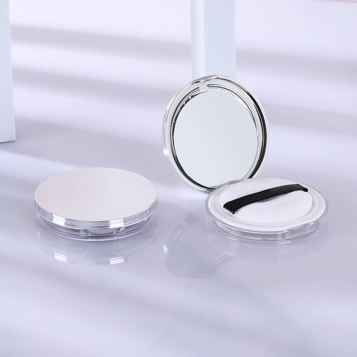 Empty Loose Powder with Sieve Mirror and Powder Puff 3g Ultra-thin ...
