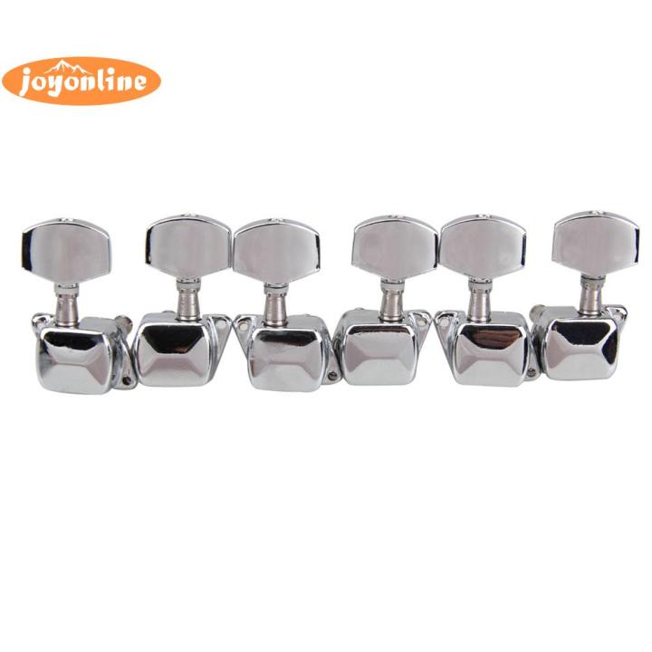 3L3R Guitar String Tuner Peg Chrome Guitar String Tuning Key Semiclosed ...
