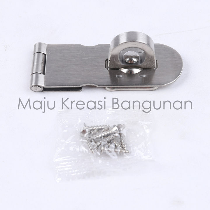 Overpal Gembok SOLIGEN Large Stainless Steel Grendel Kunci Pintu Over ...
