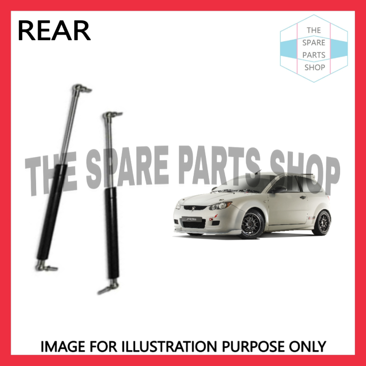 PROTON SATRIA NEO REAR BOOT DAMPER GAS SPRING BONNET ABSORBER LEFT AND ...