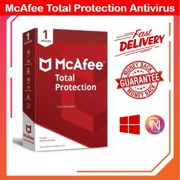 McAfee Total Protection Antivirus 2024 - 1 PC / 10 ปี [ Windows ] [ Sent email only ] | Lazada.co.th