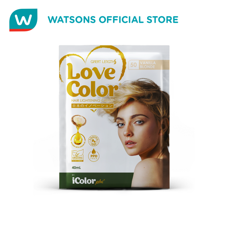 LOVE COLOR Hair Lightening Creme 40ml (sold per piece) | Lazada PH