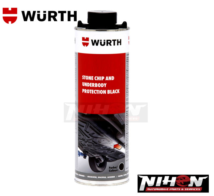 WURTH STONE CHIP AND UNDERBODY PROTECTION BLACK (1 LITER) | Lazada PH