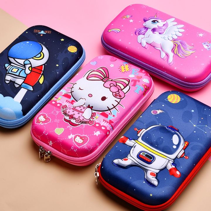 NEW TEMPAT PENSIL KOTAK PENSIL BESAR GAMBAR 3D IMPORT TANPA SLOT PENSIL ...