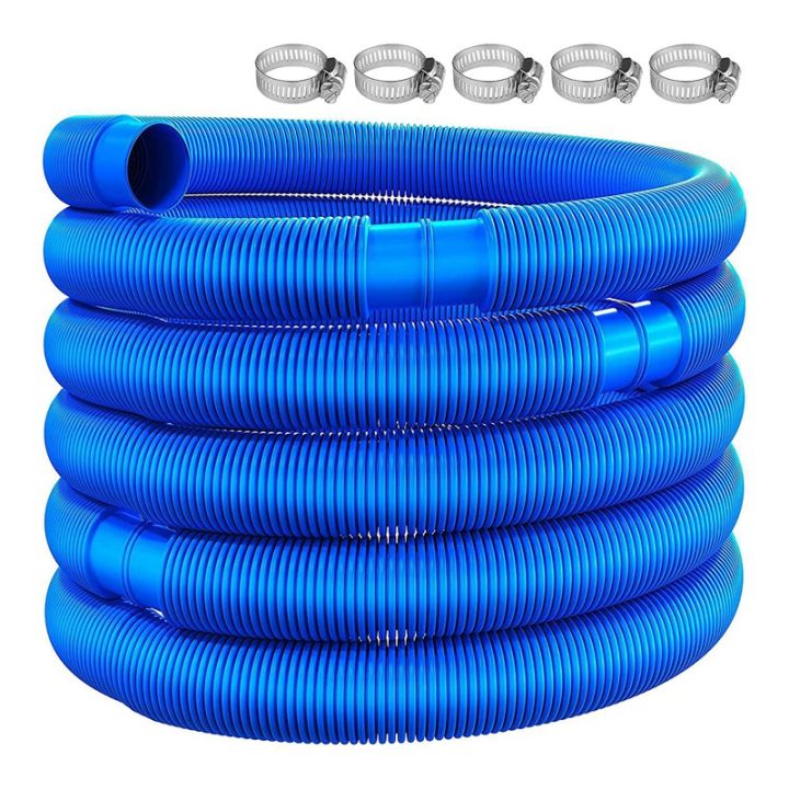 6. Swimming Pool Hose Diameter 32 Mm with Hose Clamp ,Swimming ...