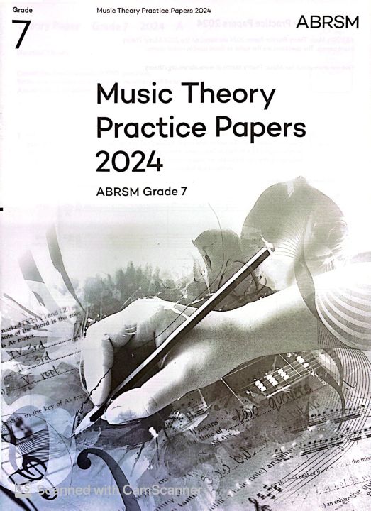 ABRSM Music Theory Practice Exam Papers 2024 - Grade 7 (Teori muzik ...