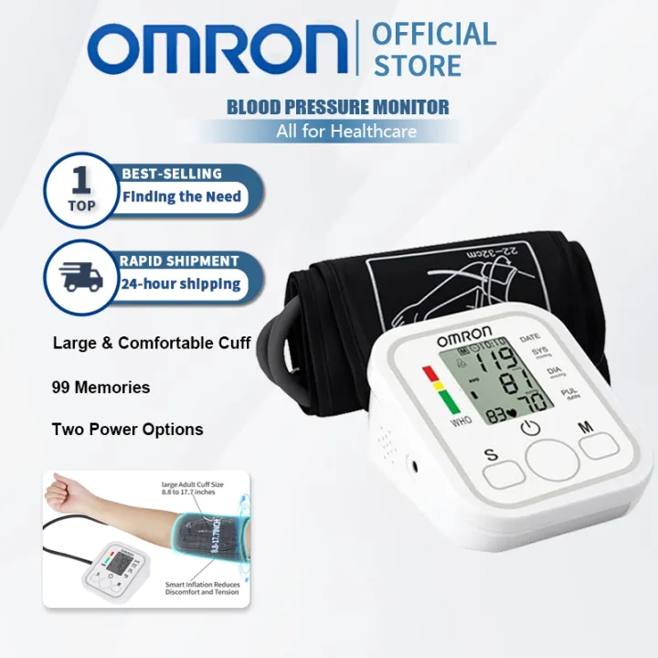 Omron Medical Electronic Arm Blood Pressure Monitor USB Data Transfer ...