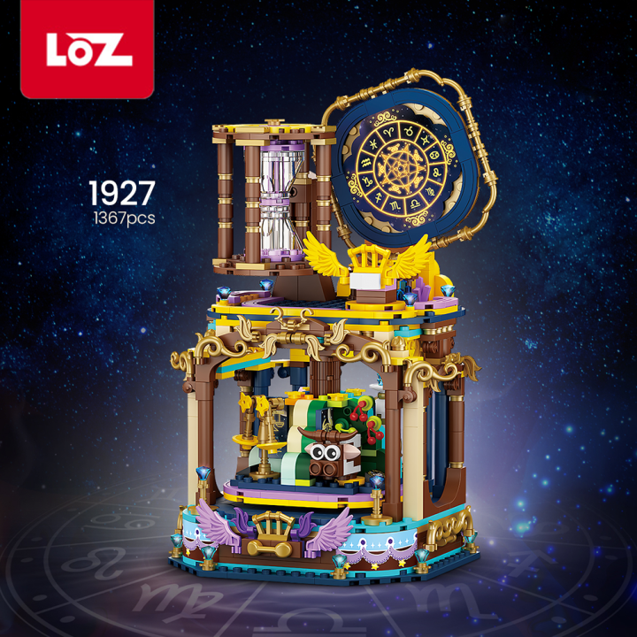 LOZ IDEAS Mini Block 1927 Zodiac Hourglass Fantasy Building Gift ...