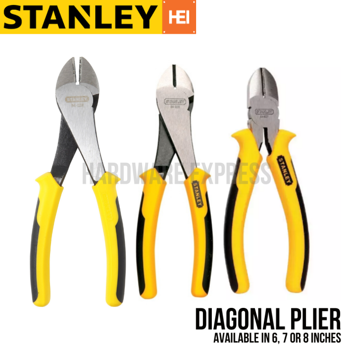 Stanley Diagonal Plier 6" 7" 8" 84-027 84-028 84-607 (Sold per pc ...
