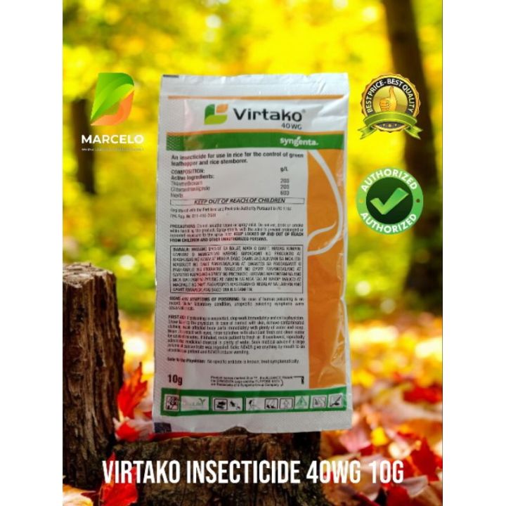VIRTAKO Systemic Insecticide 40wg 10g x 10 pcs | Lazada PH