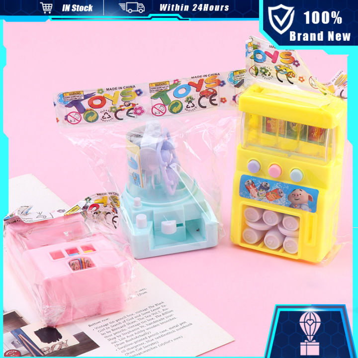 Kids Simulation Mini Capsule Machine Small Vending Machine Catch ...