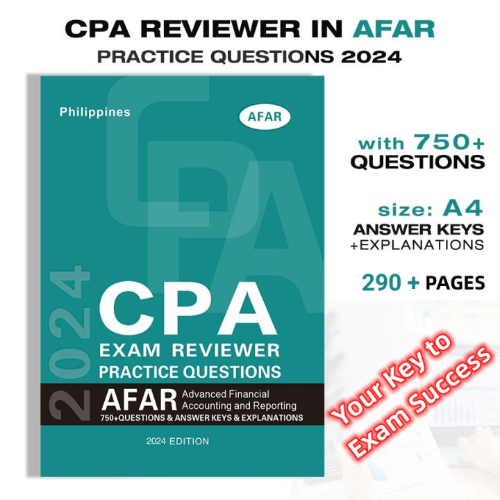 CPA Reviewer In AFAR Practice 750+Questions Advanced Financial ...