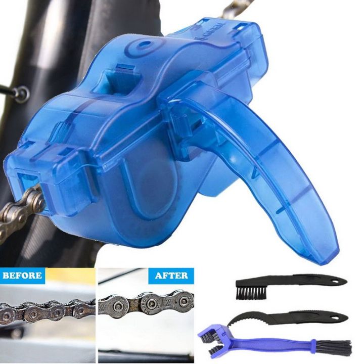 4Pcs Bicycle Chain Washer Mountain Bike Chain Cleaner Brushes Cleaning ...