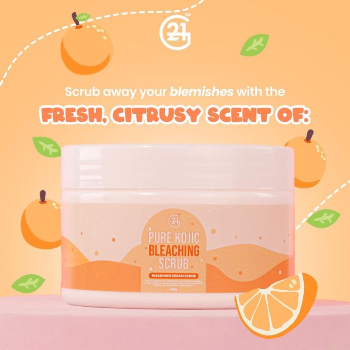 G21 Pure Kojic Bleaching Scrub Cash on Delivery | Lazada PH