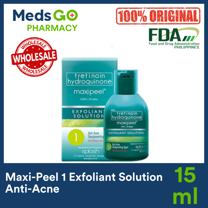 MAXI-PEEL Exfoliant Solution 1 15ml | Lazada PH