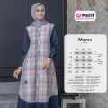 Baju Muslim Mutif Marza Navy Pink Mutif Marza Pink Denim Marza Mustard ...