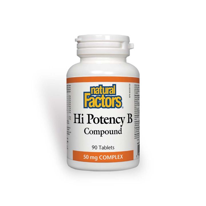 Hi Potency B Compound 50 Mg Complex 90 Tabs | Lazada PH