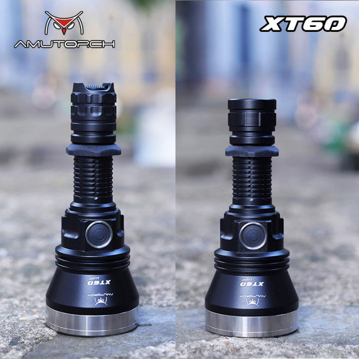 AMUTORCH XT60, Luminus SFT40 LED, 2270 lumens, 1386 meters Flashlight ...