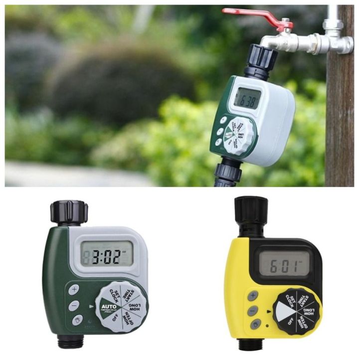 J2uqr3 Automatic Timer Irrigation Controller Multifunctional Digital Display Programmable Hose