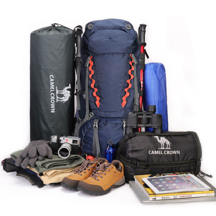 CAMELCROWN 80L Outdoor Lightweight Backpack Waterproof Professional ...