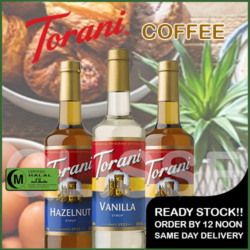 TORANI Coffee Syrup Glass Bottle 750ml | Lazada