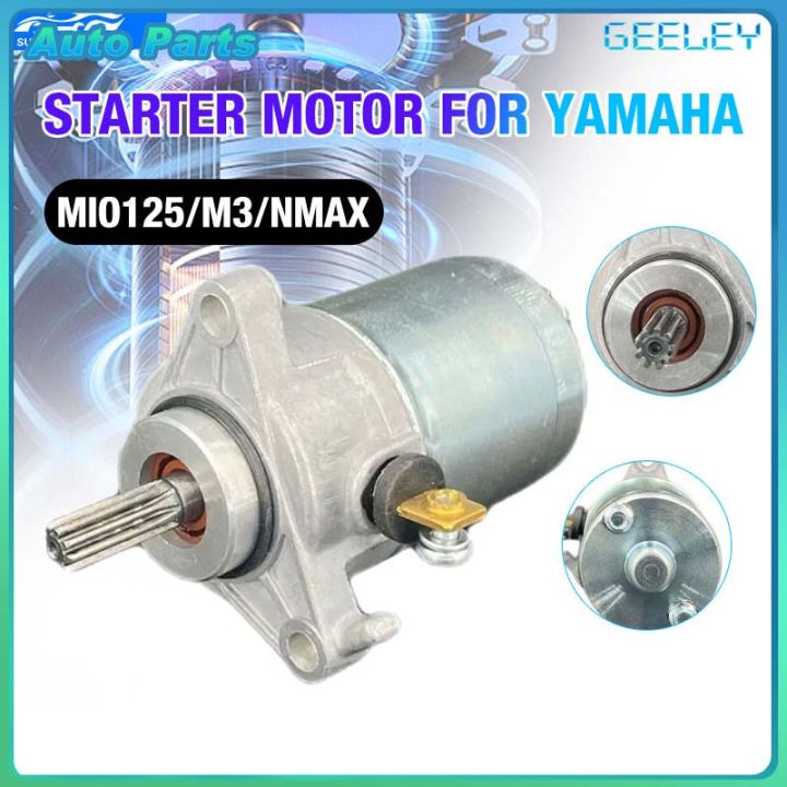 STARTER MOTOR FOR YAMAHA MIO i 125 / M3【Local delivery】 | Lazada PH