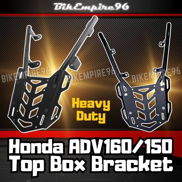 Honda ADV160 ADV150 Heavy Duty Top Box Bracket Rear Rack Monorack Top ...