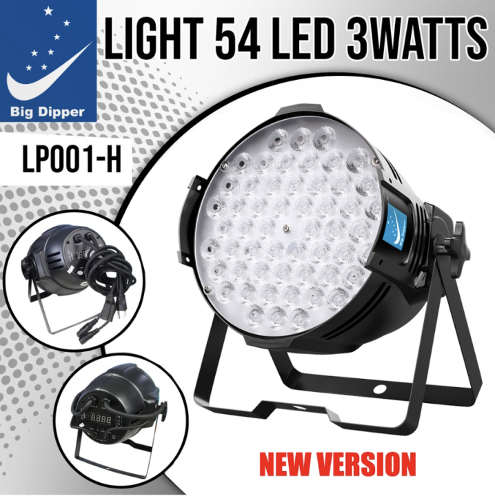 Big Dipper LP001-H plus (new version) Stage Lights LED 54x3W RBGW Par ...