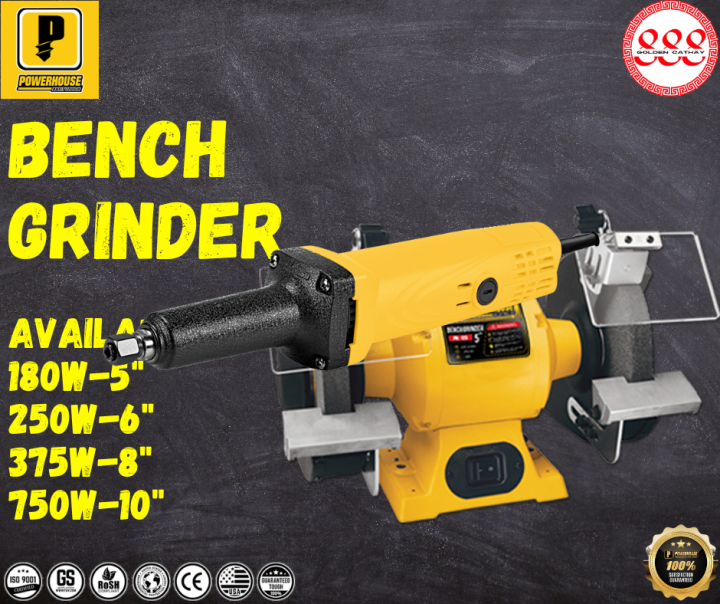 Powerhouse Bench Grinder 10 inch 750W | Lazada PH