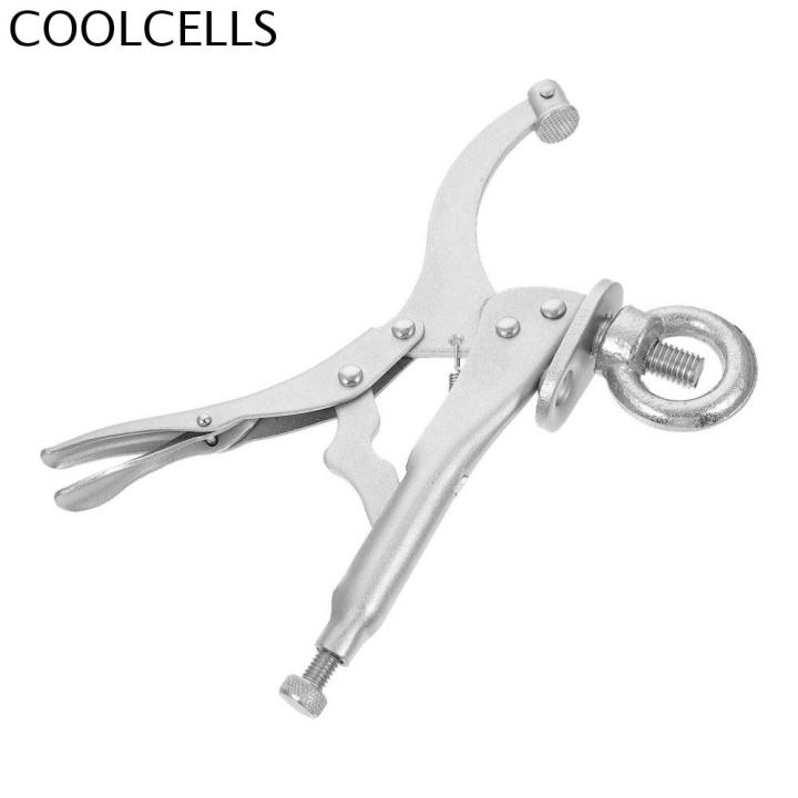 COOLCELLS Carbon Steel Drill Press Clamp 9 Inch with Lock and Release ...