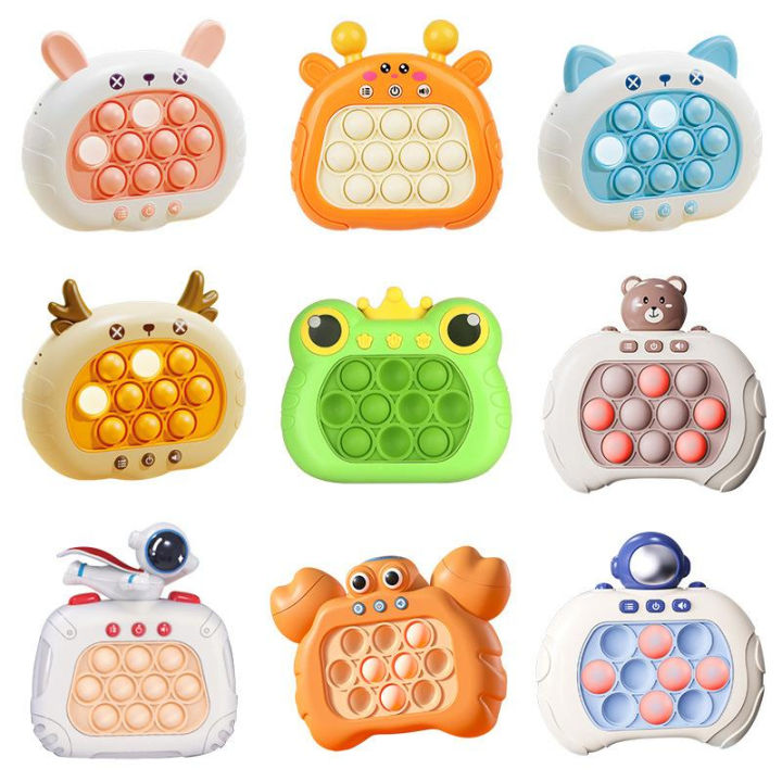 Máy Chơi Game Popit Luyện Phản Xạ Cho Bé Kèm Nút Bấm Theo Nhạc Vui Nhộn ...