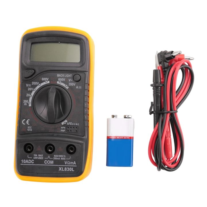 Digital Multimeter Voltmeter Tester Multi Meter Backlight LCD ... Digital Multimeter Voltmeter Tester Multi Meter Backlight LCD ...