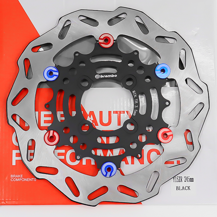 จานเบรกหน้า BREMBO 245 มม. 4 หลุมสำหรับ EXCITER 150 MX KING GTR150 Mio Click ดิสก์เบรก | Lazada ...