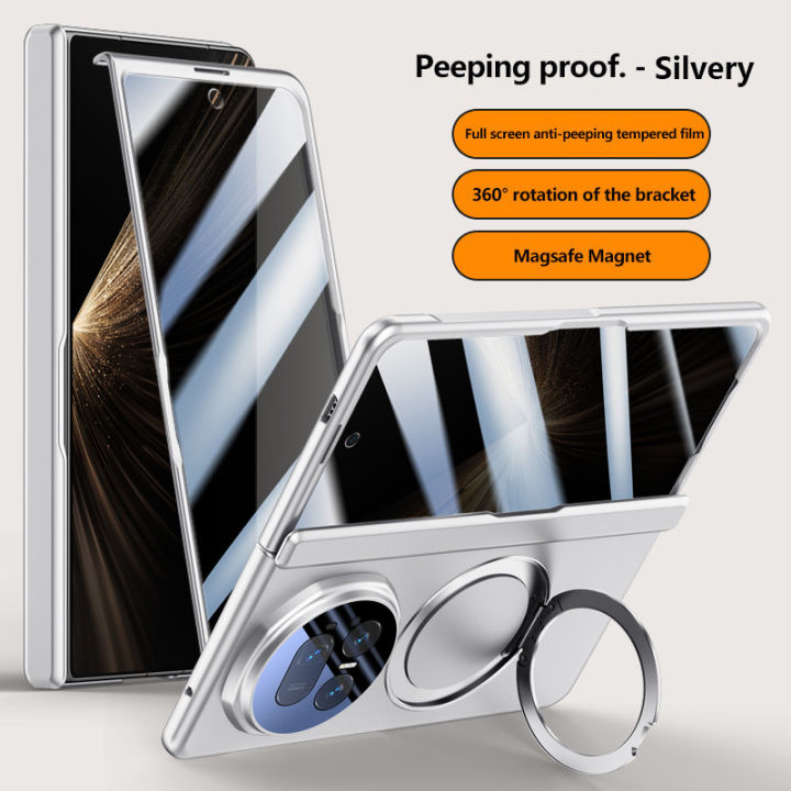 360 ° Rotating Magnetic Bracket Case For Huawei Honor Magic V5 5G Ring ...