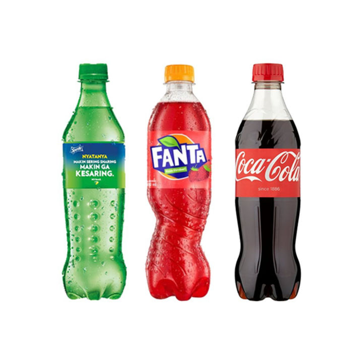 Coca Cola Sprite Fanta Botol 390ml per Dus isi 12 | Lazada Indonesia
