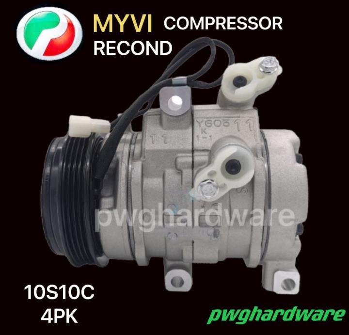 Recond Perodua Myvi To 10S10C 4PK Air Cond Compressor / Kompressor ...