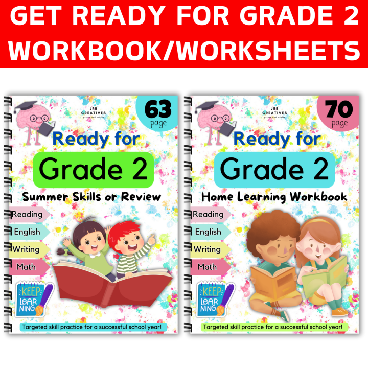 Get Ready for GRADE 2 HOME LEARNING Activity Book/Worksheets | Lazada PH