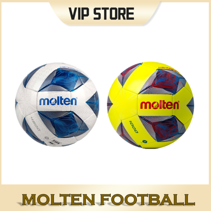 VIP MOLTEN F4A1000 F5A1000 Size 5 Molten Football 100% Original Bola ...