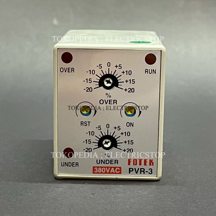 FOTEK PVR3-380V PHASE VOLTAGE RELAY PVR 3 | Lazada Indonesia